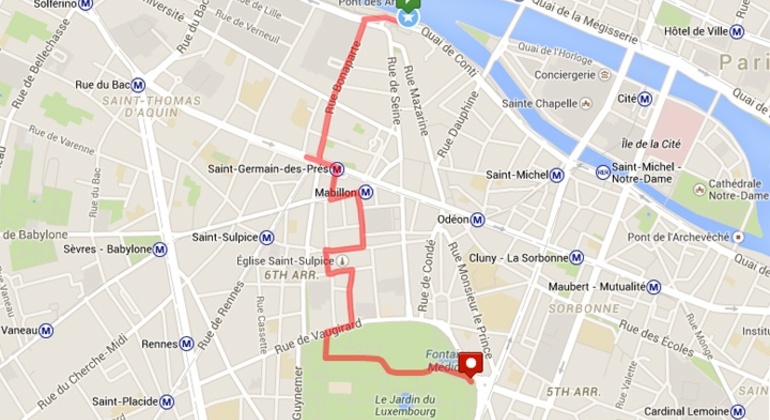 Between Right and Left Banks of Paris - Paris | FREETOUR.com