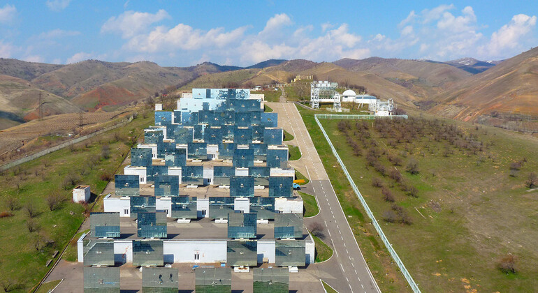 Remnants Of USSR Tour - Heliocomplex Institute of the Sun - Tashkent ...